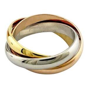 Cartier | Jewelry | Cartier Authentic 8k Gold Trinity Ring | Poshmark